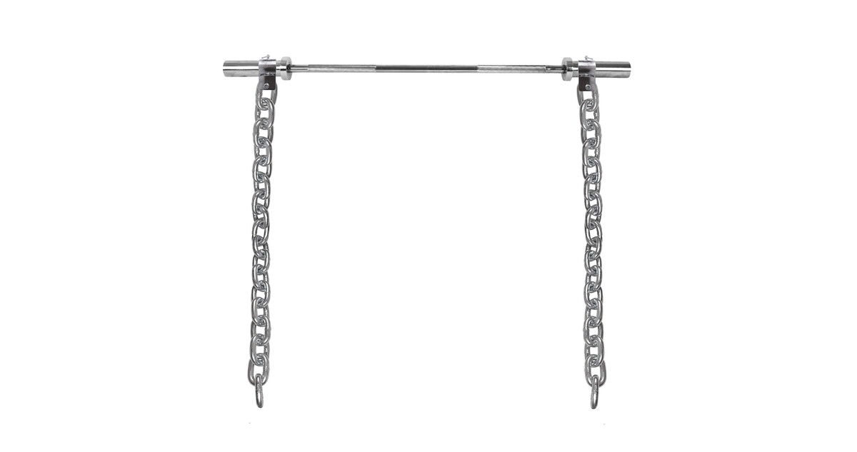 Weight Lifting Chains with Barbell inSPORTline Chainbos Set 2x30kg ...