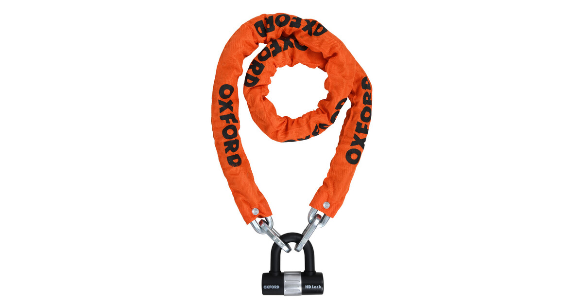 Motorcycle Chain Lock Oxford Heavy Duty 1.5m - inSPORTline