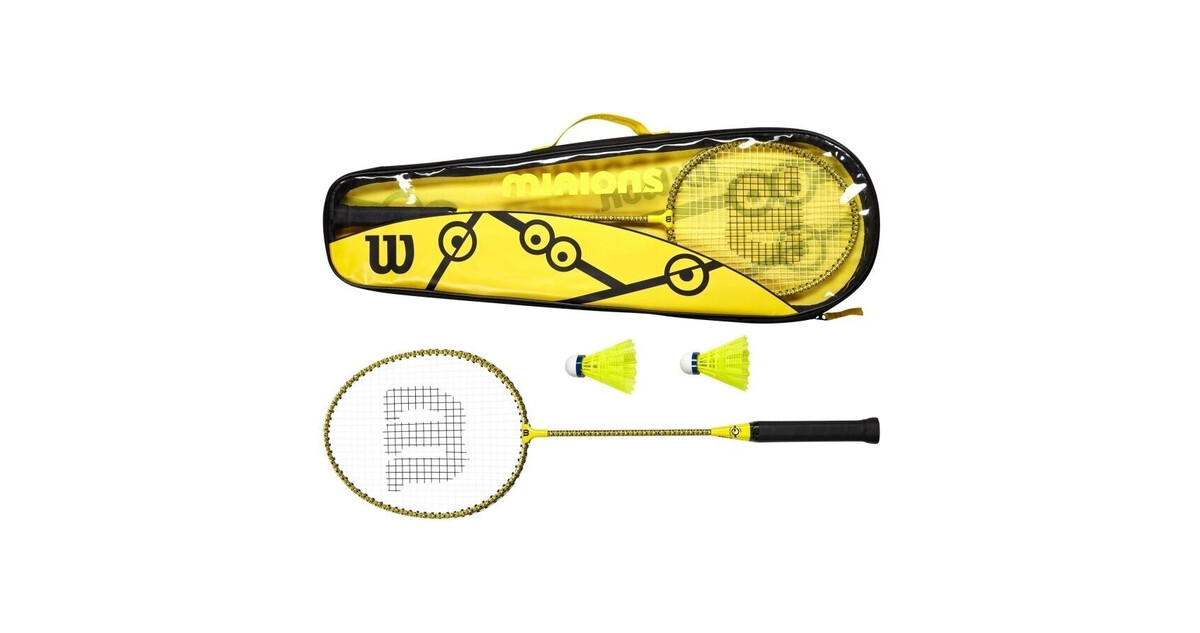 Badminton Set Wilson Minions – 2 Racquets - inSPORTline