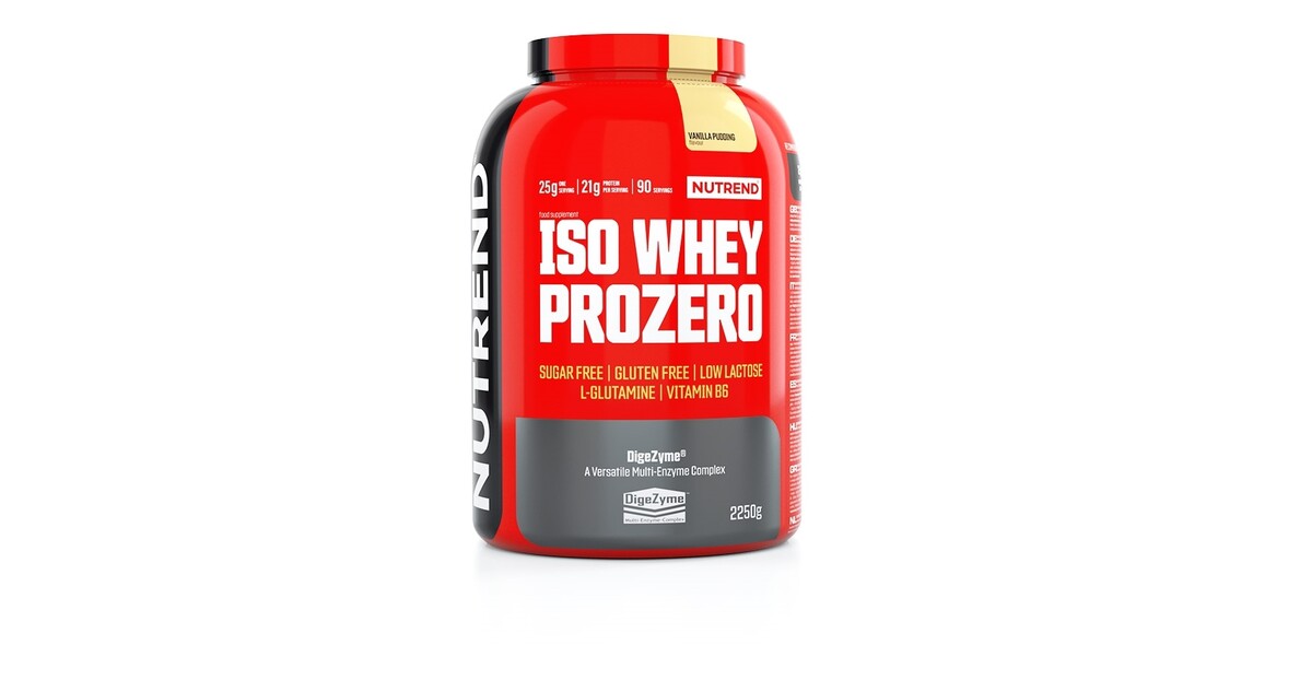 Powder Concentrate Nutrend ISO WHEY Prozero 2,500 g - inSPORTline