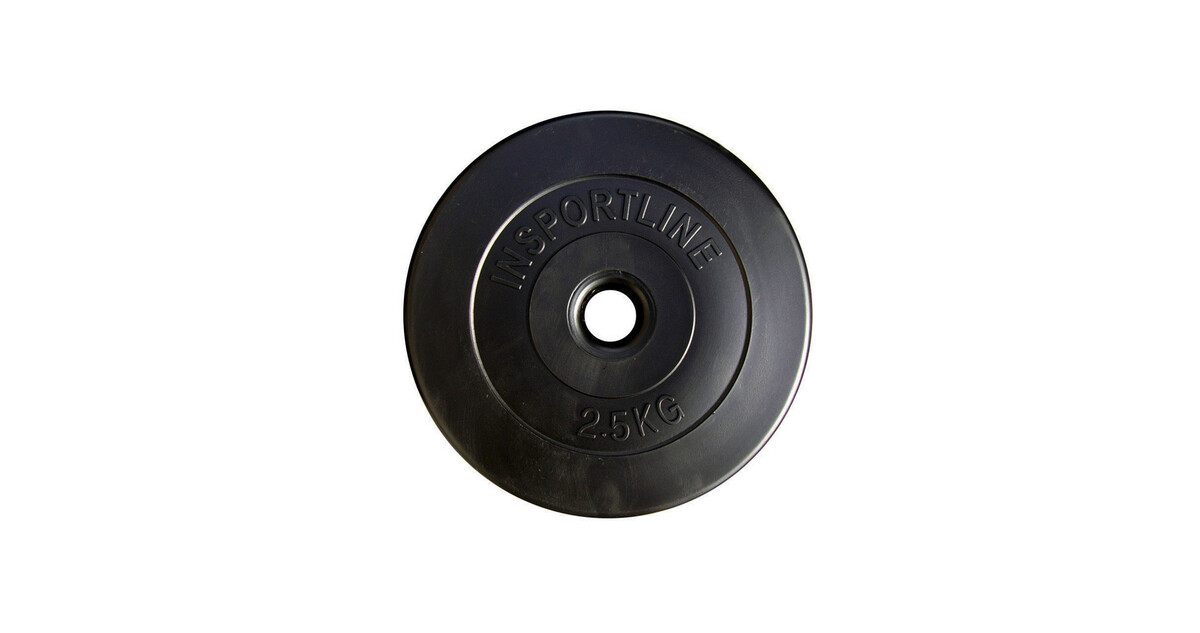 Cement Weight Plate inSPORTline CEM 2.5 kg 30 mm - inSPORTline