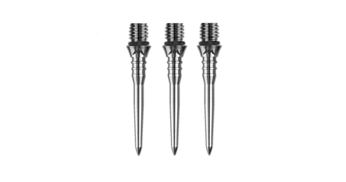 Dart Points Mission Titan Pro Ti Conversion Grooved Silver 30 mm – 3 ...