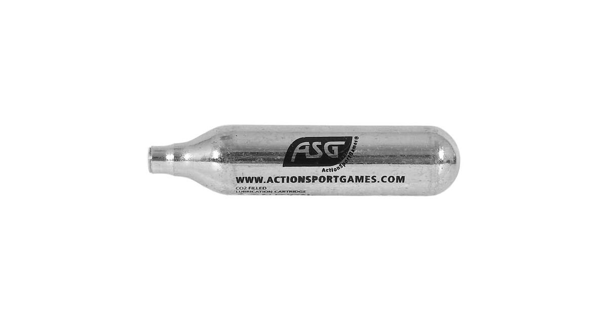 Lubrication CO2 Cartridge ASG 12 g 1-Pack - inSPORTline
