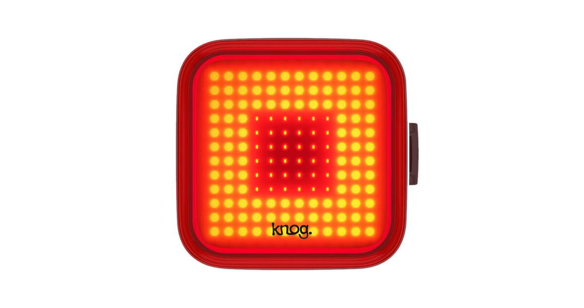 Rear Flashing Light KNOG Blinder Square - inSPORTline