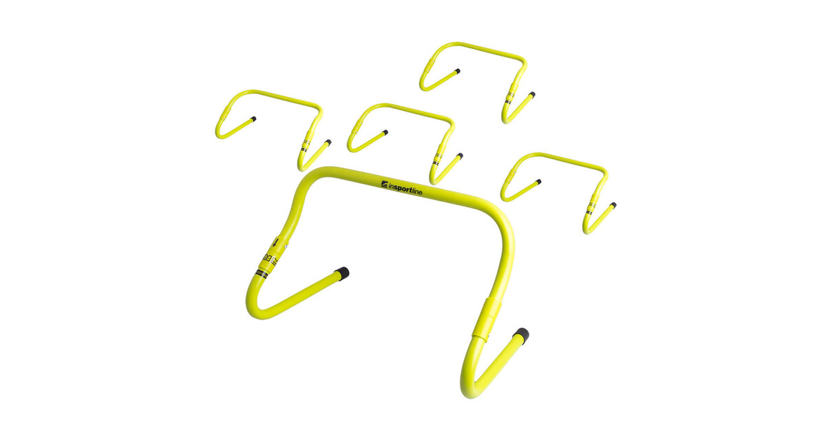 Adjustable Hurdle Set inSPORTline HurdSet – 5-Pack - inSPORTline