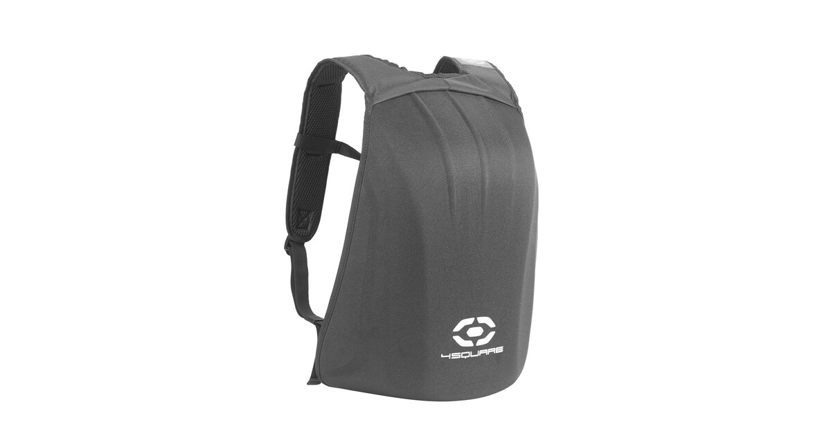 Hard Shell Motorcycle Backpack 4SQUARE Aero 30 L Black - inSPORTline