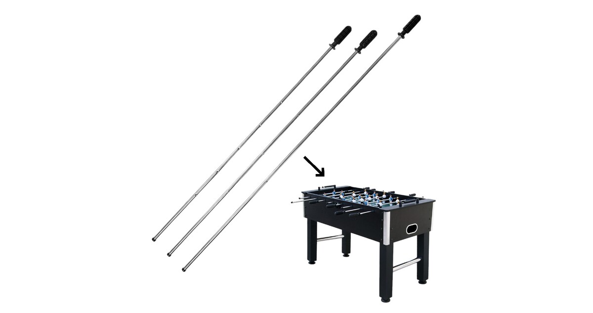 Replacement Rods for Foosball Table inSPORTline Messer - inSPORTline