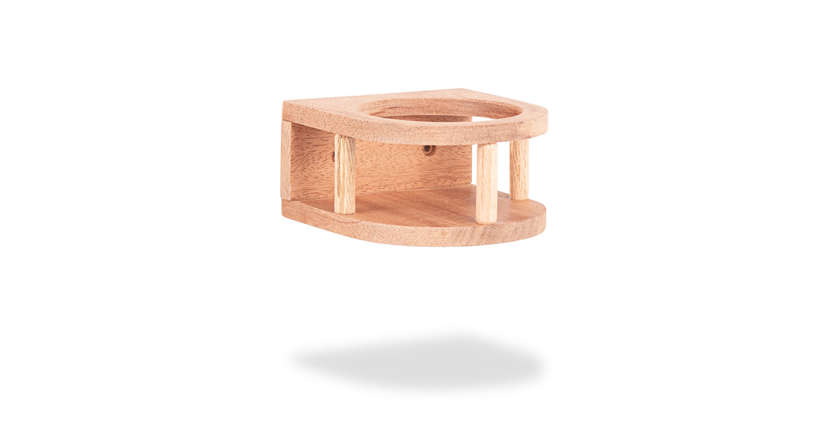 Wooden Sauna Cup Holder - inSPORTline