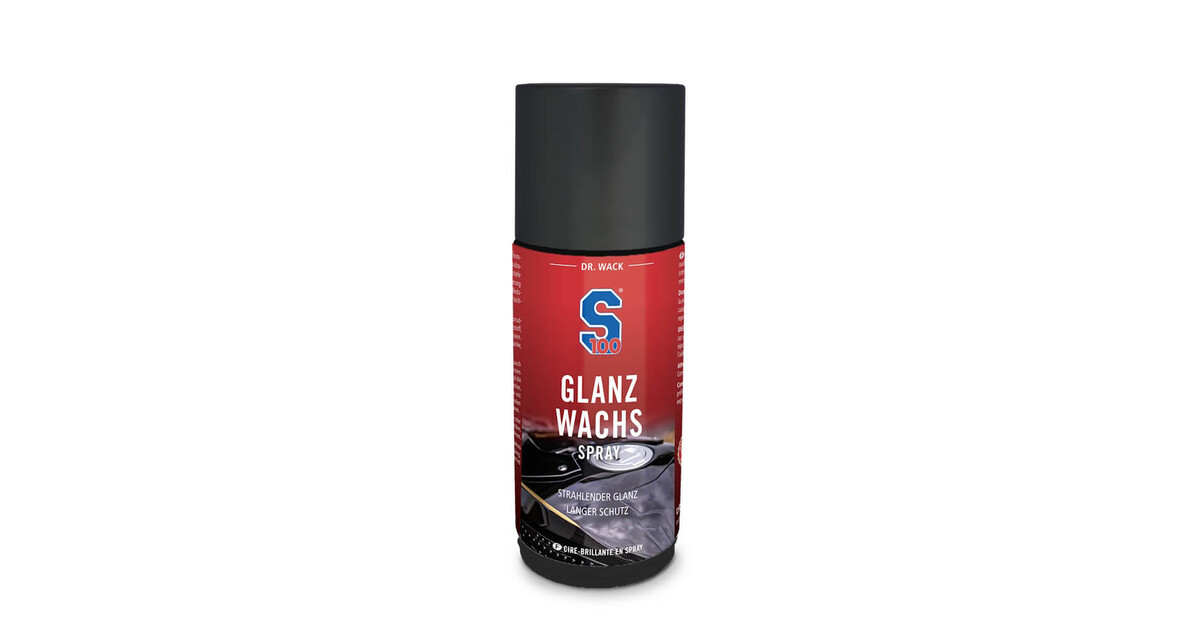 Motorcycle Wax Spray S100 Glanz-Wachs Spray 250 ml - inSPORTline