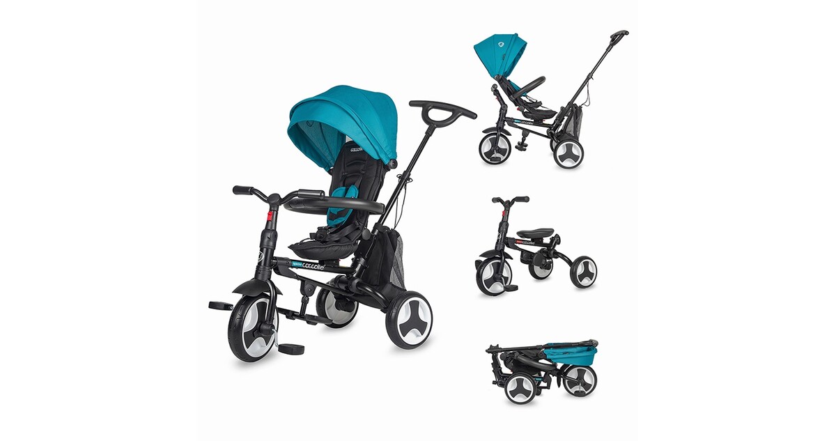 Three-Wheel Stroller w/ Tow Bar Coccolle Spectra - inSPORTline