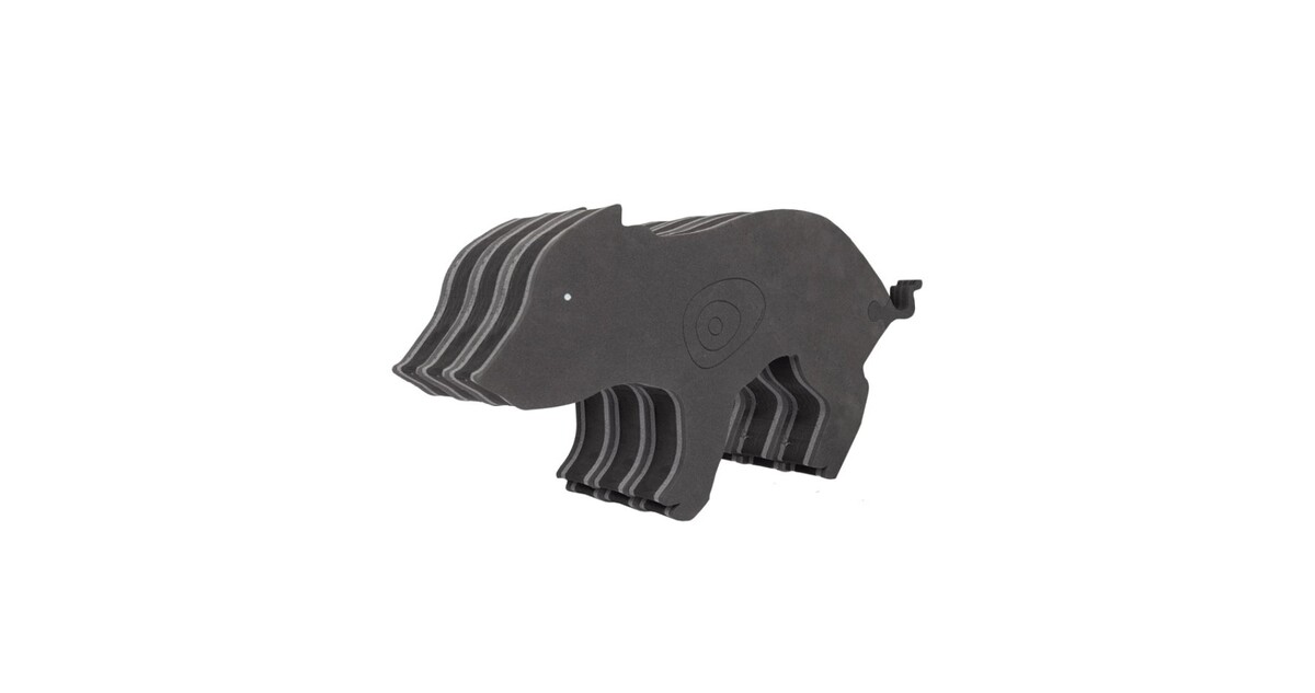 2D Piglet-Shaped Archery Target YATE LDX 21 cm - inSPORTline