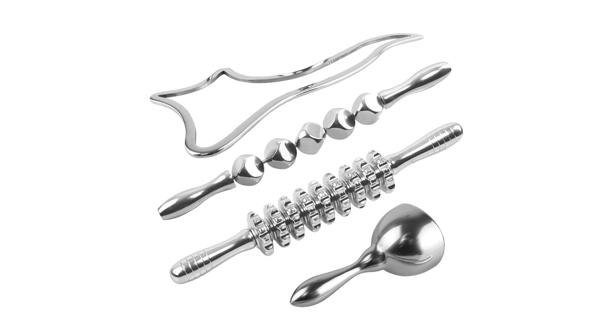 Stainless Steel Therapy Massage Set inSPORTline Janko Set - inSPORTline