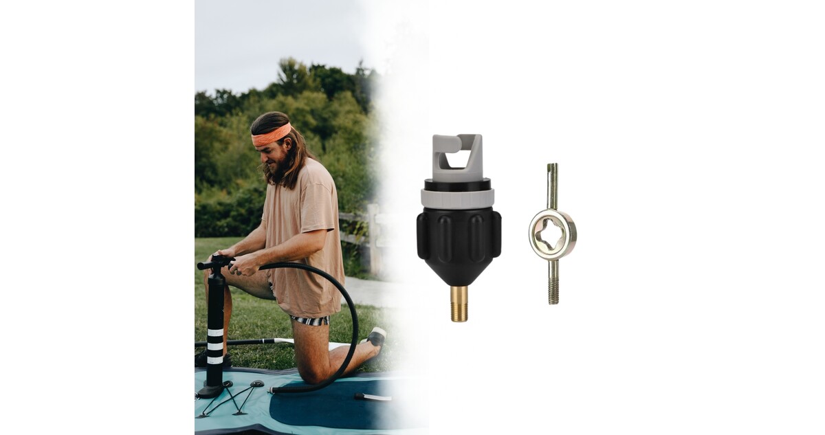 Paddle Board Valve Adapter inSPORTline w/ Key - inSPORTline