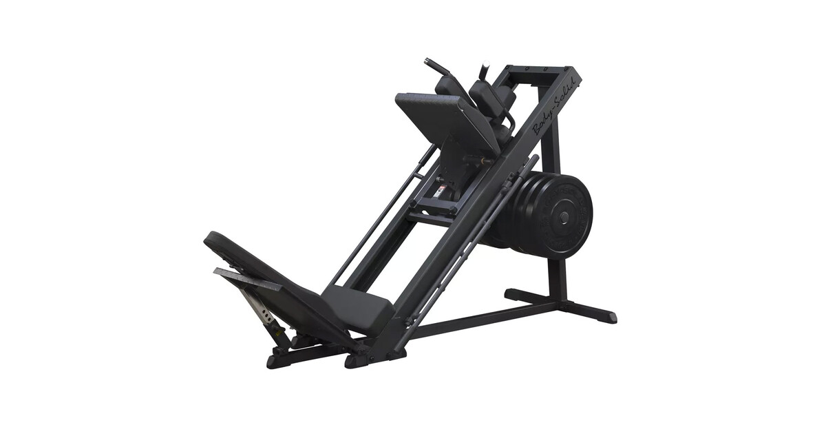 Leg Press & Hack Squat Machine Body-Solid GLPH1100 Black - inSPORTline
