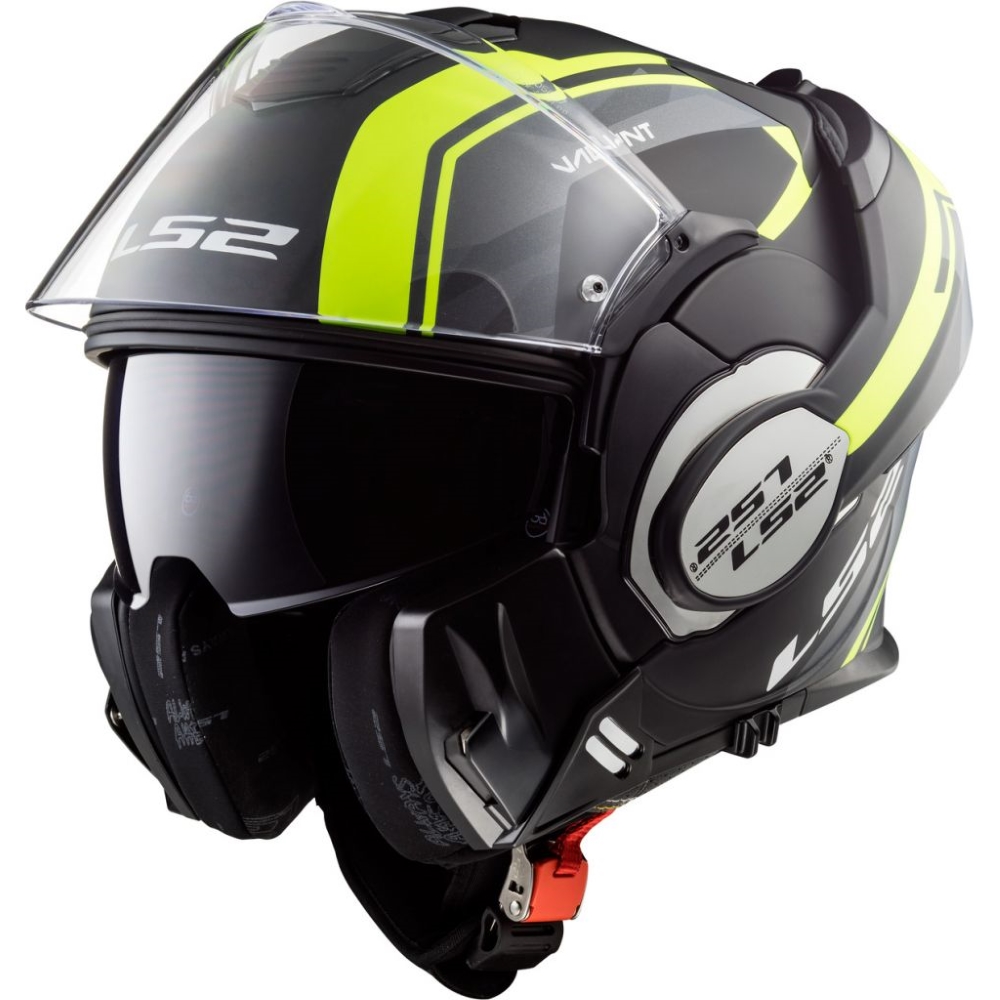 Flip-Up Motorcycle Helmet LS2 FF399 Valiant Lumen / H-V Yellow ...