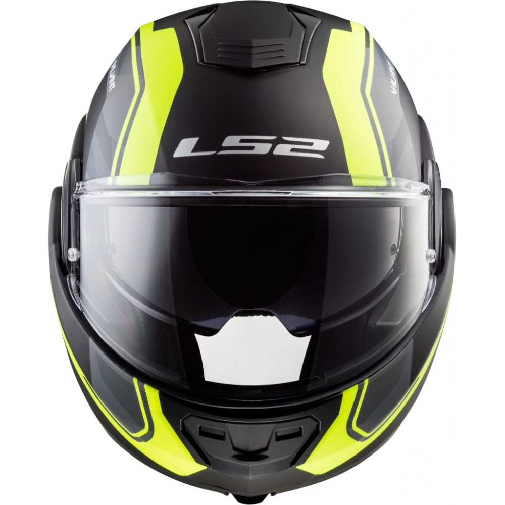 Flip-Up Motorcycle Helmet LS2 FF399 Valiant Lumen / H-V Yellow ...