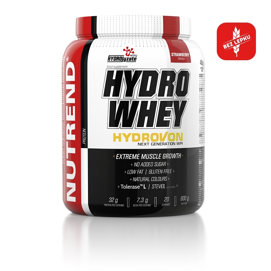 Native Whey Protein Isolate Nutrend Hydro Whey 800g - inSPORTline