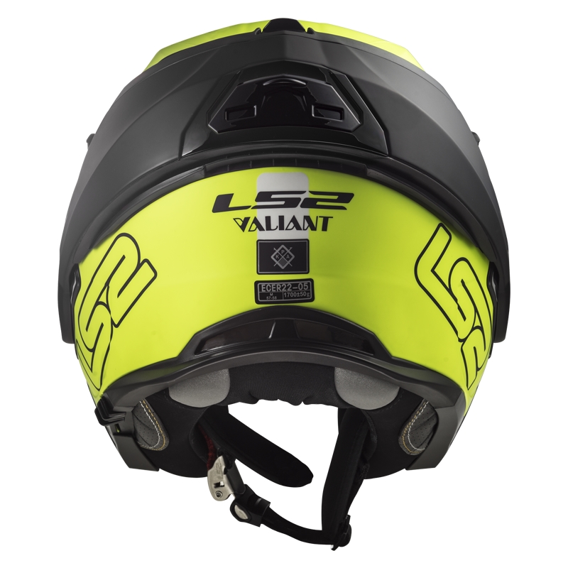 Flip-Up Motorcycle Helmet LS2 FF399 Valiant Lumen / H-V Yellow ...