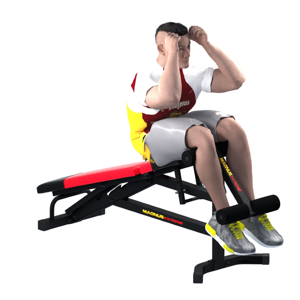 Slanted Training Bench MAGNUS EXTREME MX2041 - inSPORTline