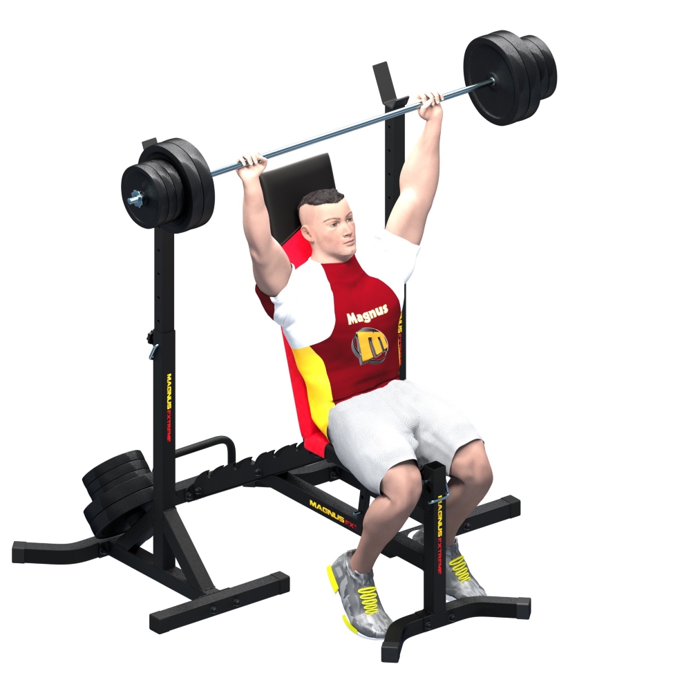 Slanted Training Bench MAGNUS EXTREME MX2041 - inSPORTline