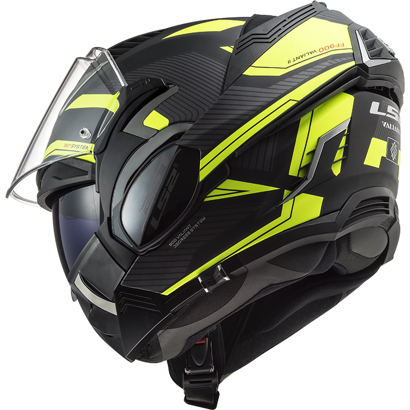 Flip-Up Motorcycle Helmet LS2 FF900 Valiant II Revo P/J - inSPORTline