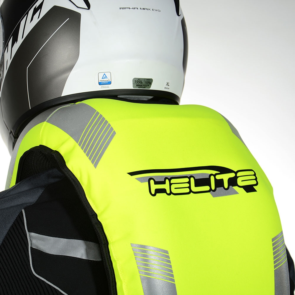 Airbag Vest Helite Turtle 2 HiVis Extra Wide - Orange - inSPORTline
