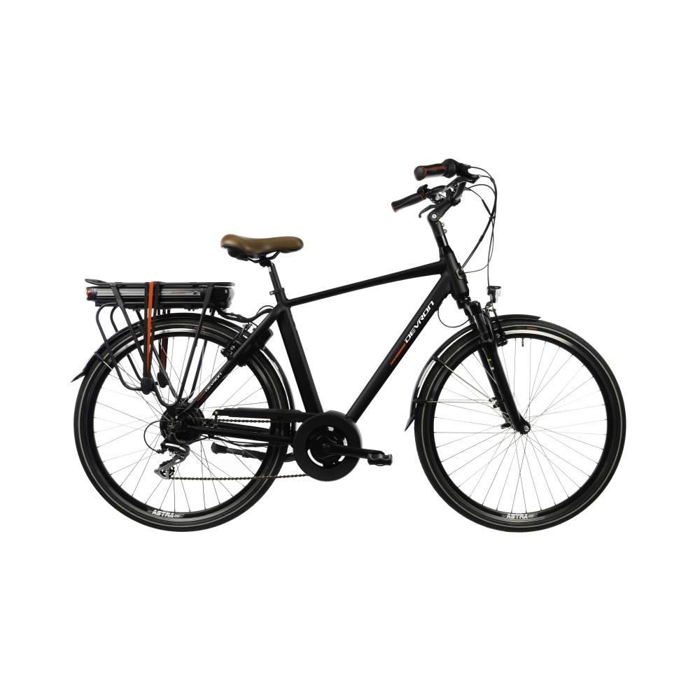 Urban E-Bike Devron 28221 28” – 2022 - Black - inSPORTline