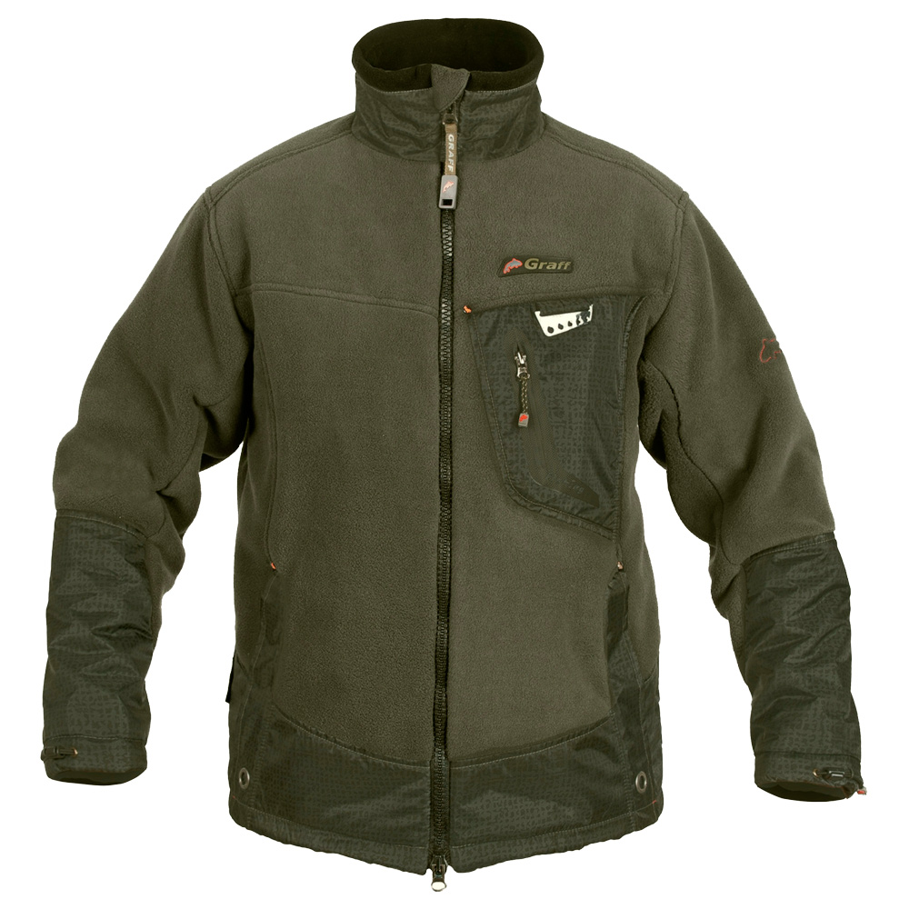 Fishing Fleece Jacket Graff Water Stop 570-WS - inSPORTline
