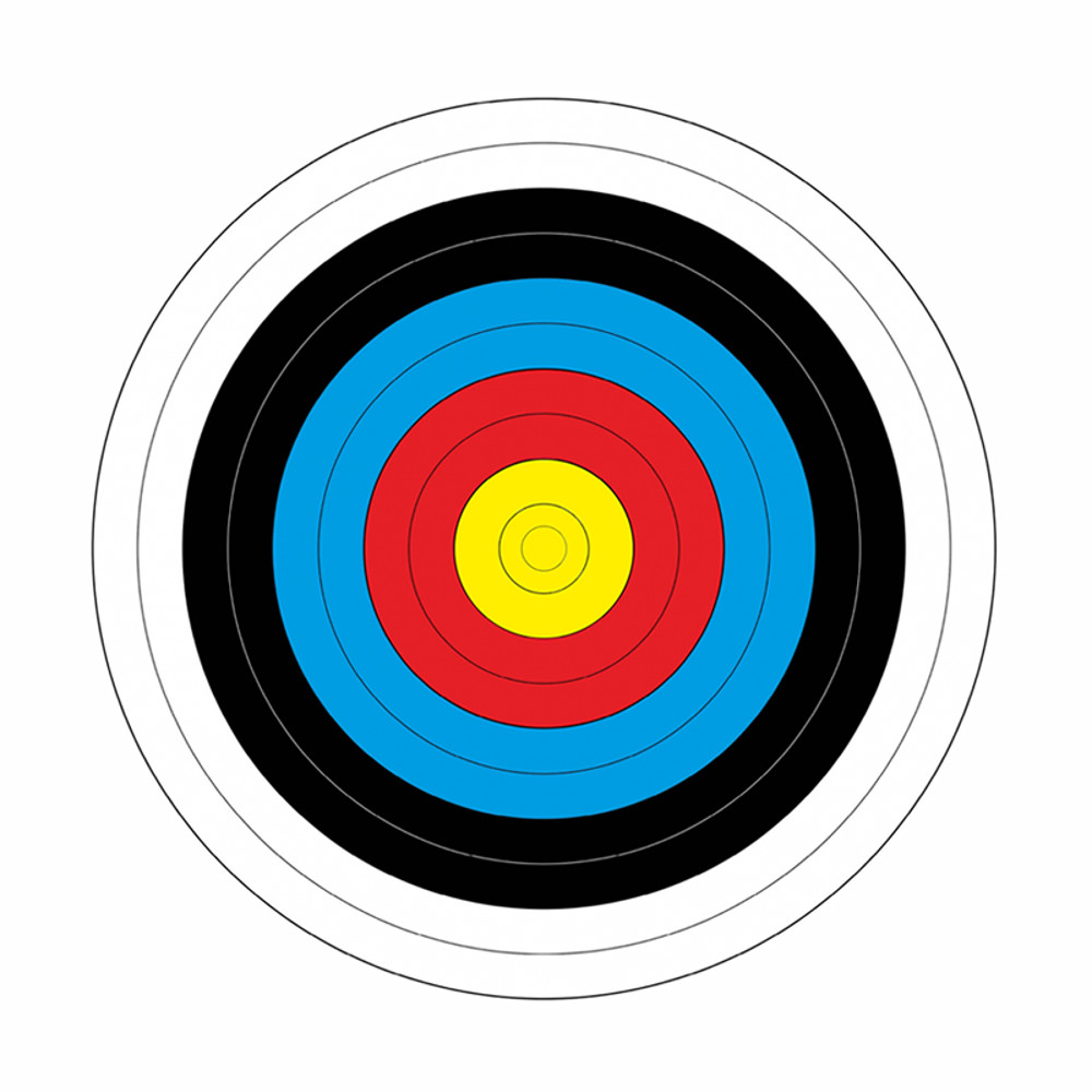 Paper Archery Target Yate 40 cm – 10 Pcs. - inSPORTline