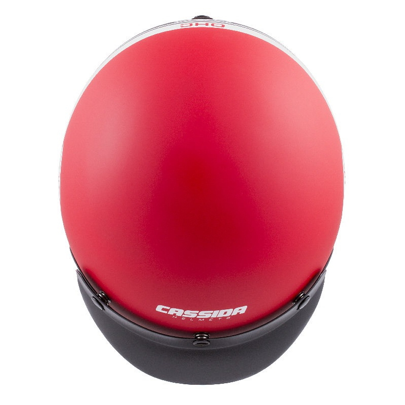 Motorcycle Helmet Cassida Oxygen Jawa OHC 2023 Red Matte/ Black/White ...