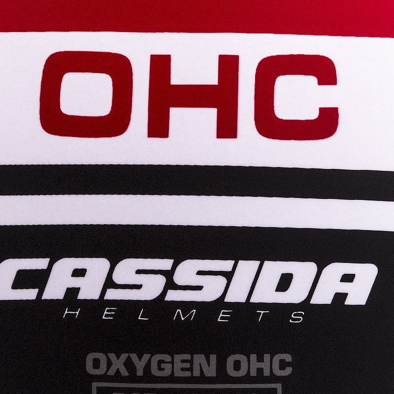 Motorcycle Helmet Cassida Oxygen Jawa OHC 2023 Red Matte/ Black/White ...