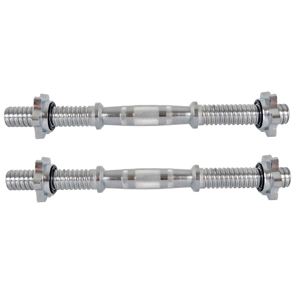 Plate-Loaded Dumbbell Set w/ Bench inSPORTline CEM 180 + 40 cm/30 mm ...