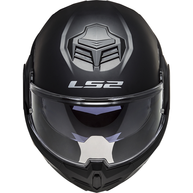 Flip-Up Motorcycle Helmet LS2 FF906 Advant Solid Matte Black P/J ...