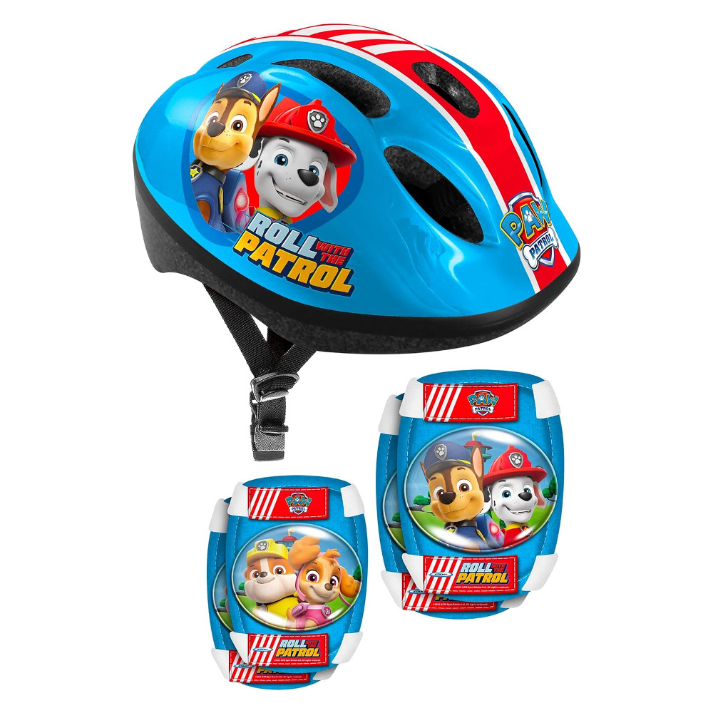Children’s Helmet + Protectors Set Paw Patrol - inSPORTline